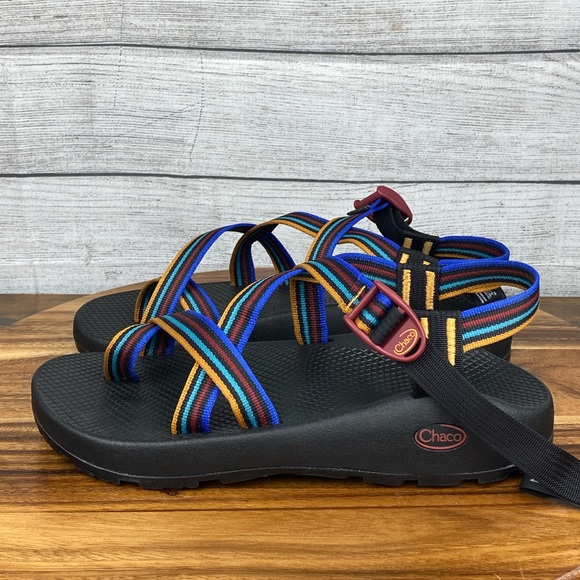 Chaco | Shoes | New Chaco Z2 Classic Sandal Striped Multi Scoop Nugget ...